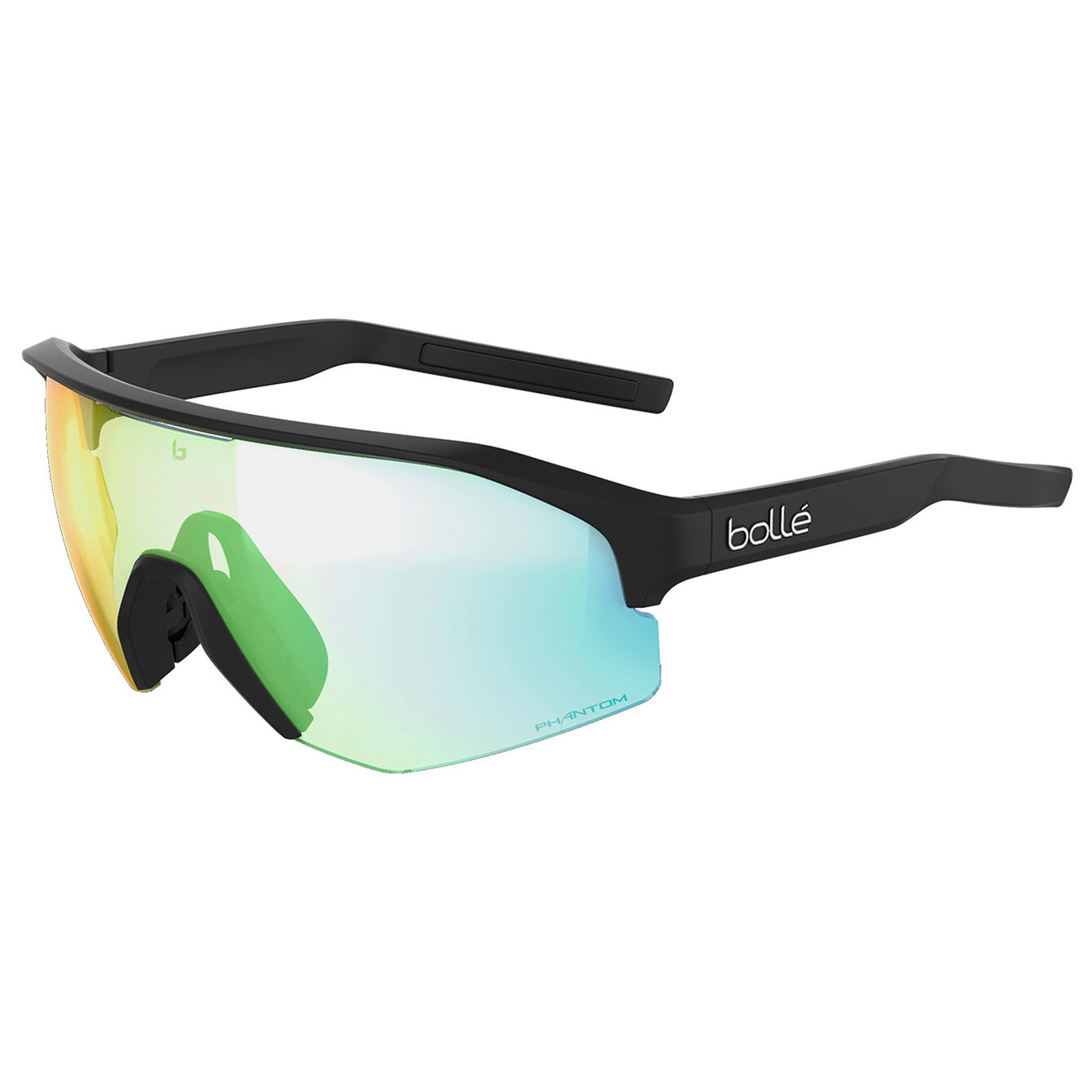 LIGHTSHIFTER BLACK MATTE – PHANTOM CLEAR GREEN PHOTOCHROMIC – bolle.com.co